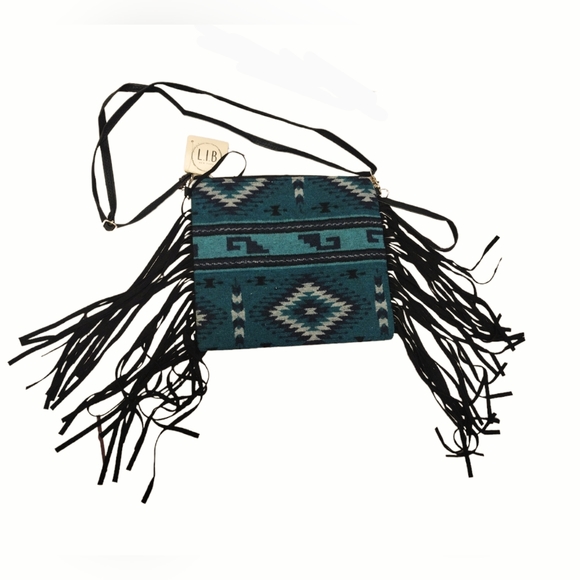 lib | Bags | Bogo Western Fringe Clutch Purse | Poshmark